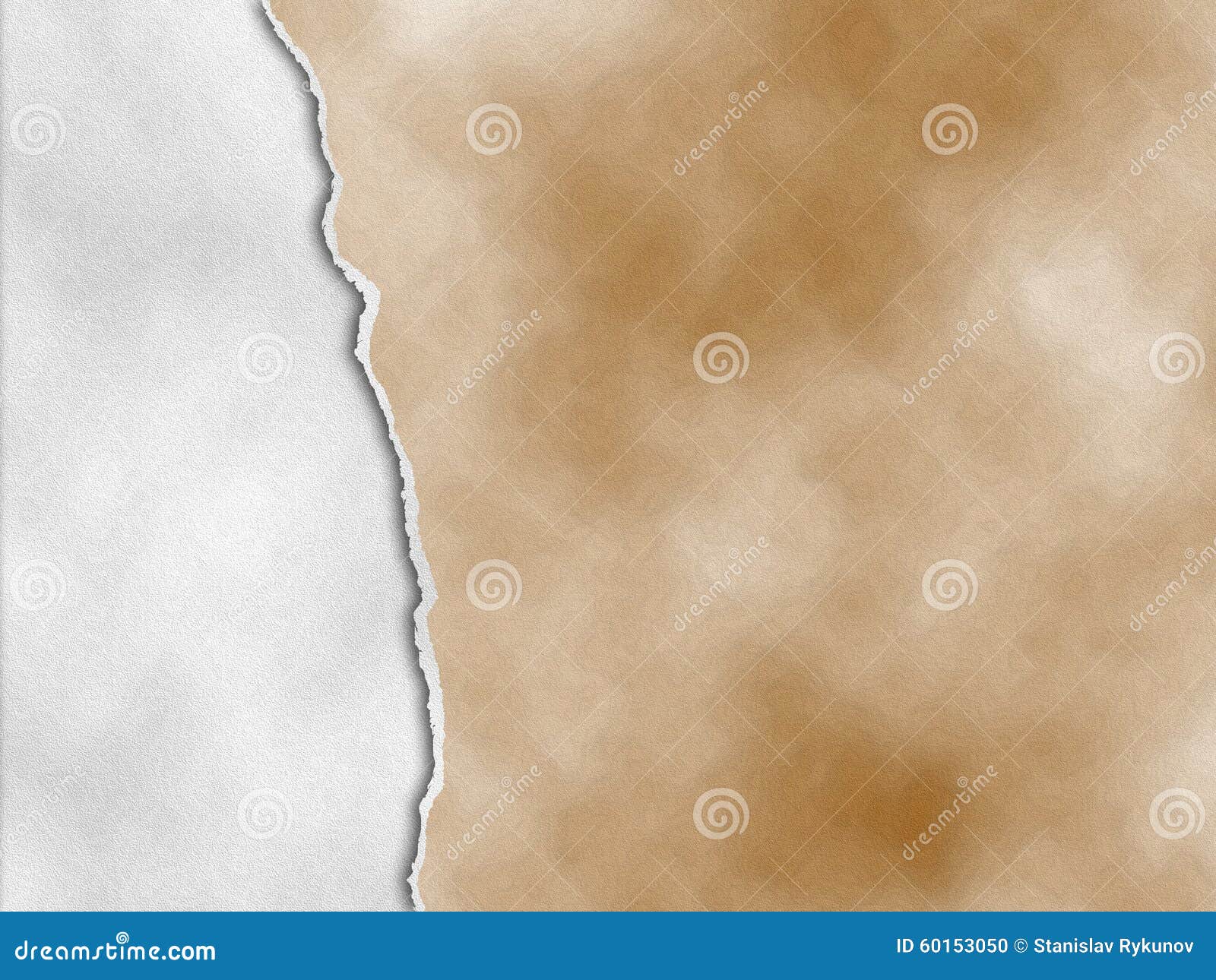 Riped Vintage Paper on Grunge Background Torn Old Paper Stock ...