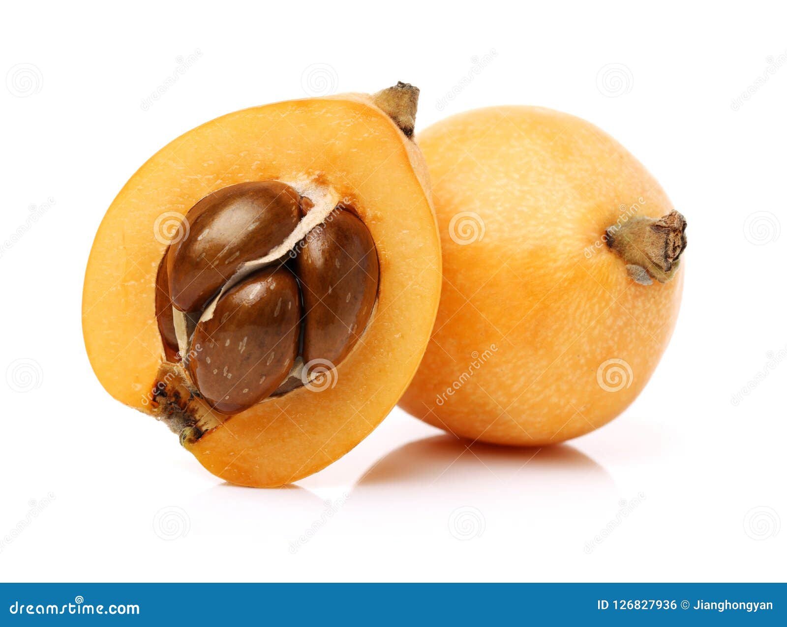 Ripened loquat stock photo. Image of climate, healthy - 126827936
