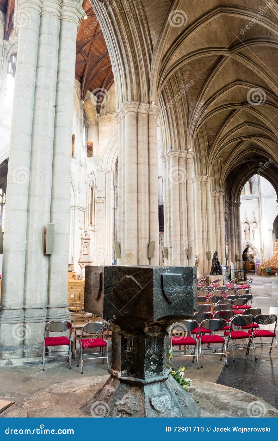 Ripon Cathedral Font editorial image. Image of vertical - 72901710