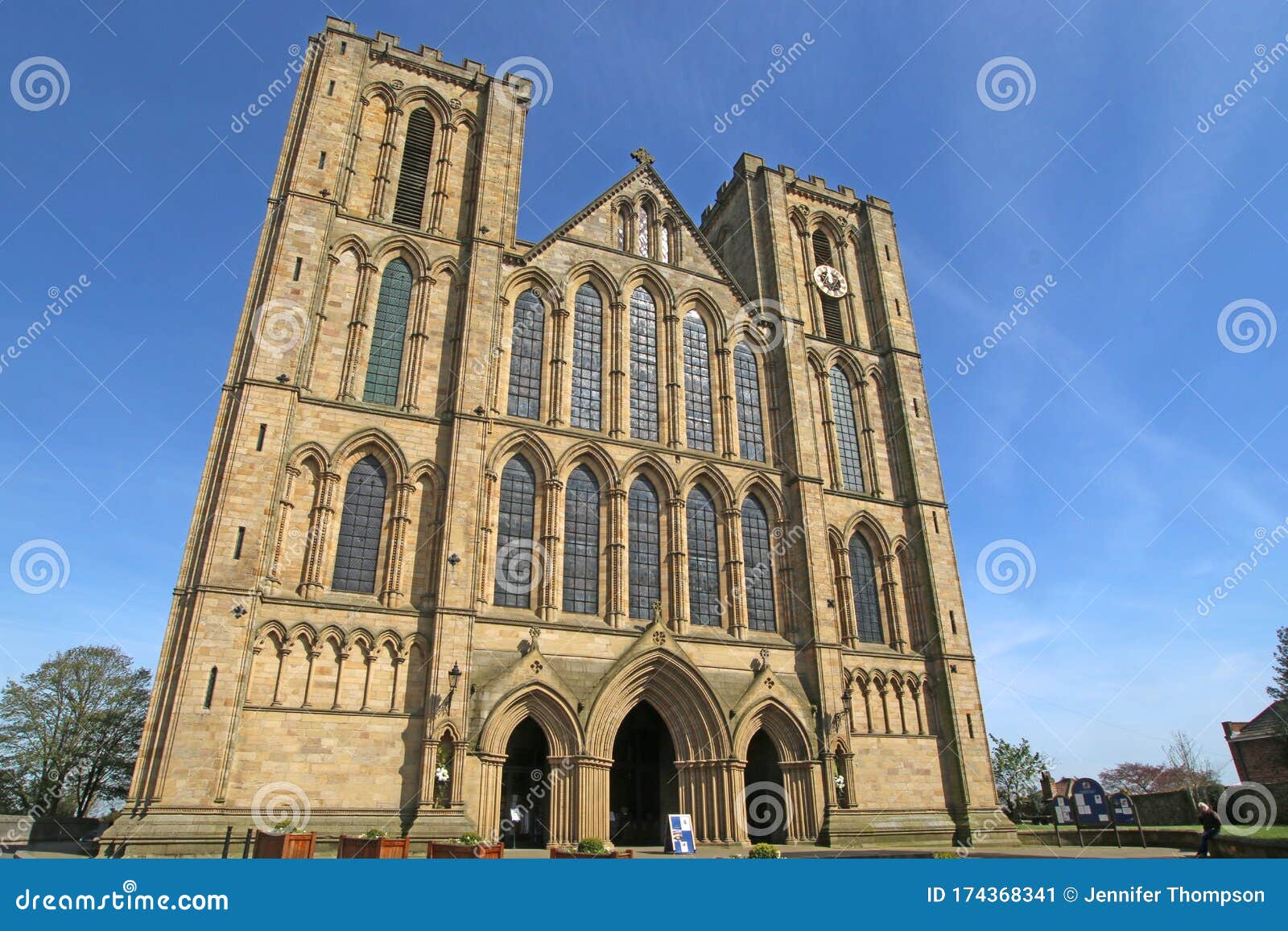 Ripon Cathedral, Yorkshire stock image. Image of church - 174368341
