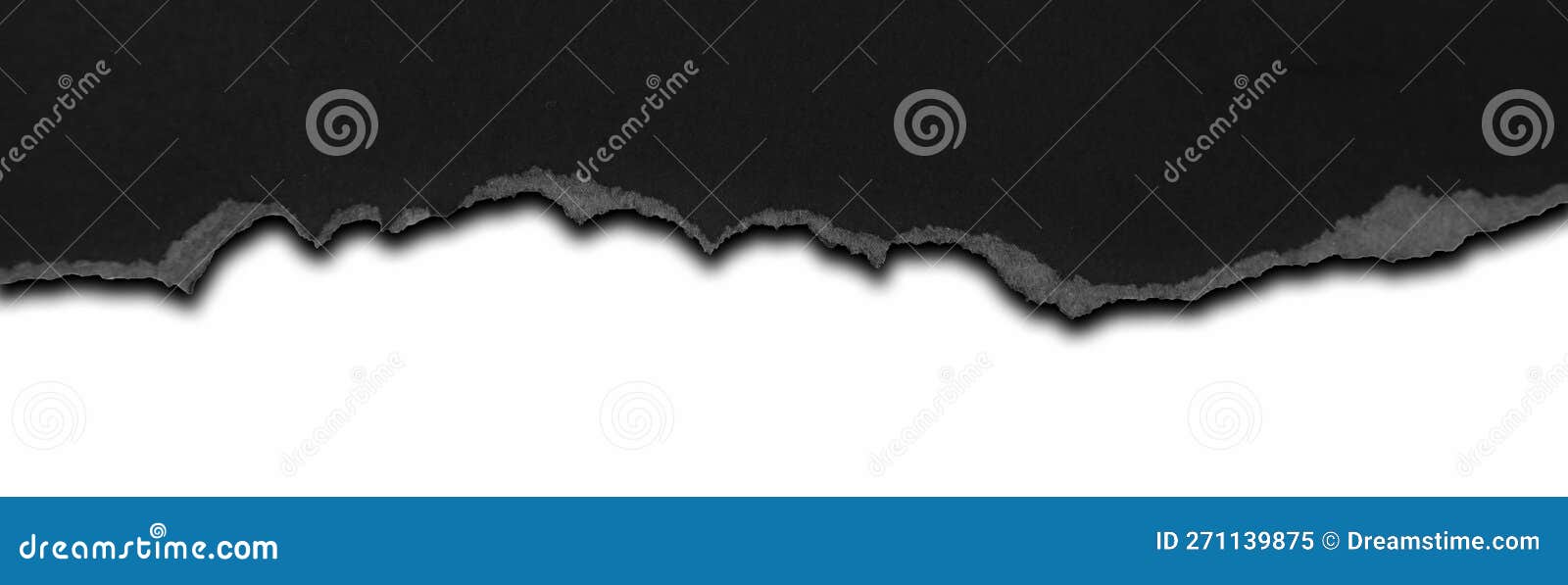 Ripped Black Paper On Yellow Royalty-Free Stock Image | CartoonDealer ...