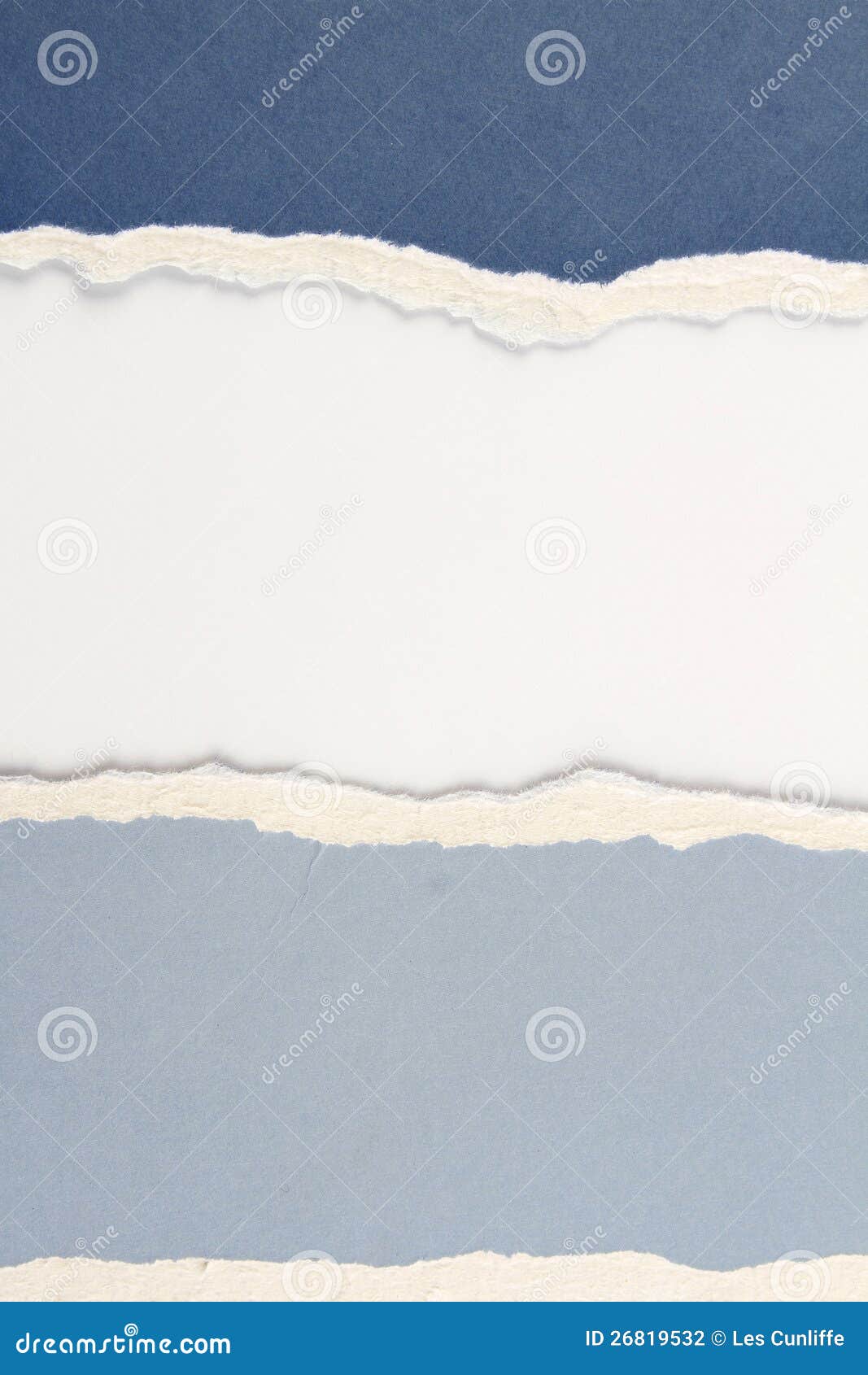 Ripped blue paper stock photo. Image of edge, advertising - 26819532