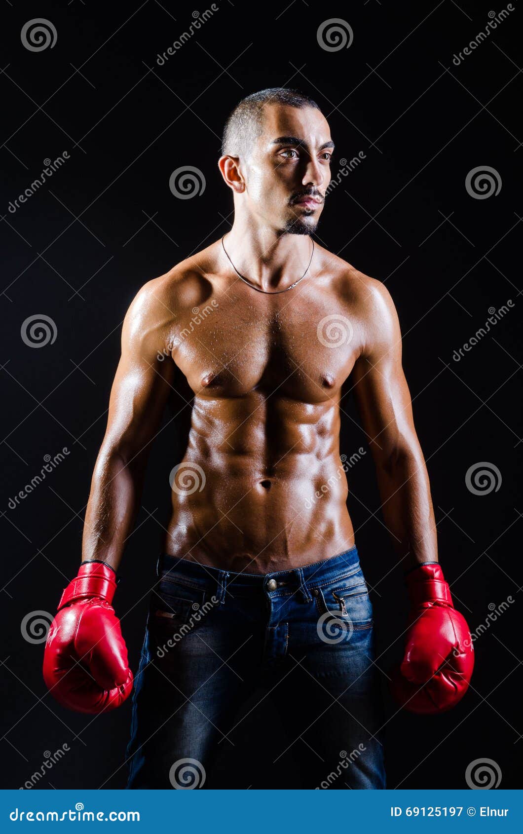 The Ripped Boxer in Sports Concept Stock Image - Image of boxer ...