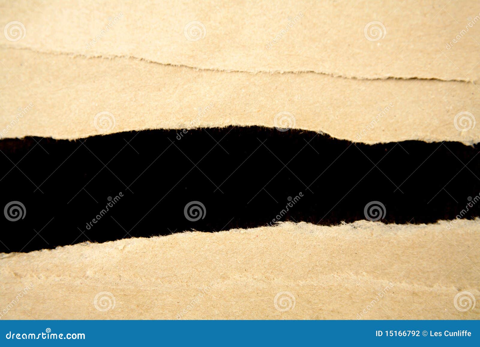 Ripped brown paper stock photo. Image of empty, border - 15166792