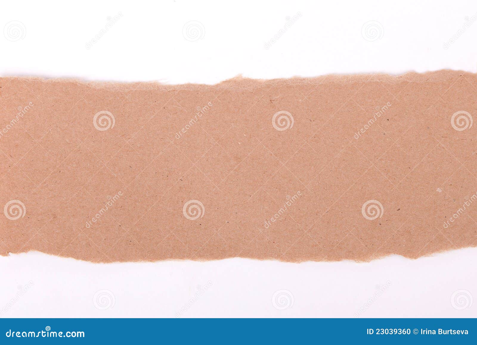 Ripped brown paper stock photo. Image of communication - 23039360