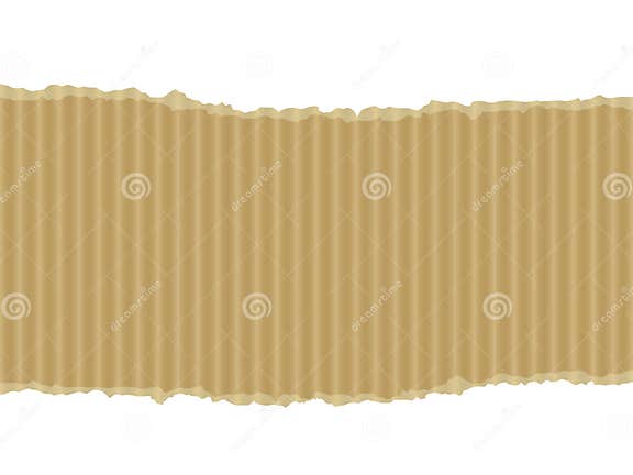 Ripped cardboard banner stock vector. Illustration of surface - 8449074