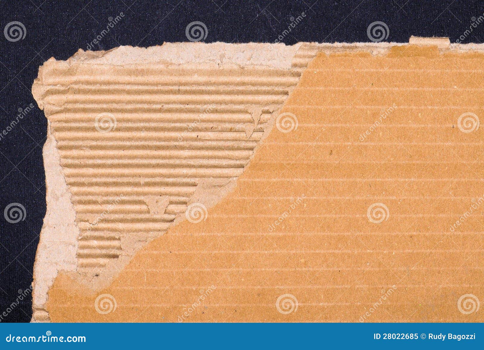 Ripped Cardboard Texture Or Background Royalty-Free Stock Photography ...
