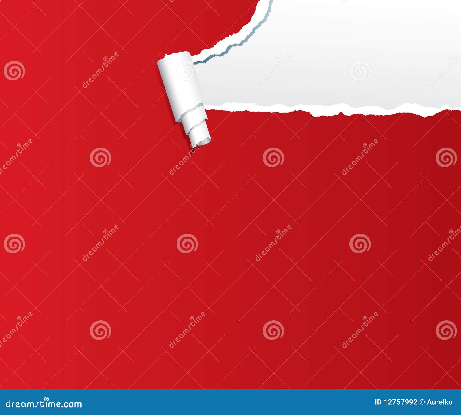 Corner Ripped Paper Background Royalty-Free Stock Image | CartoonDealer ...