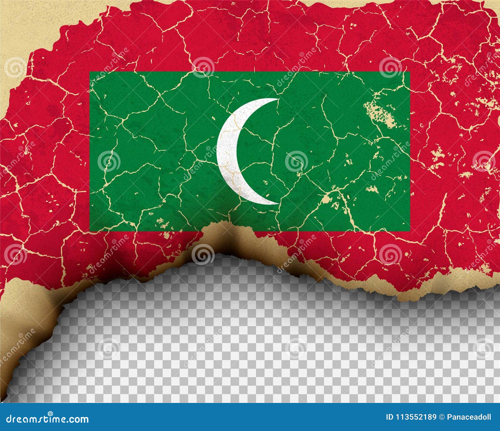 Ripped Flag Country Templates Torn Paper Stock Illustration ...