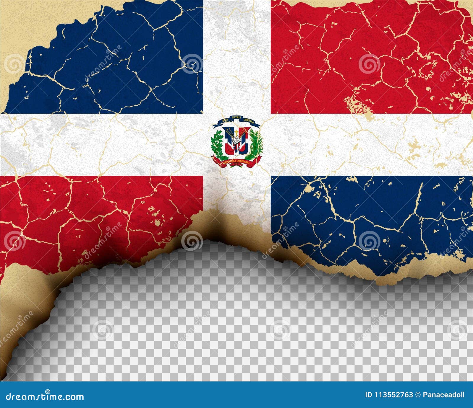 Ripped Flag Country Templates Torn Paper Stock Illustration ...