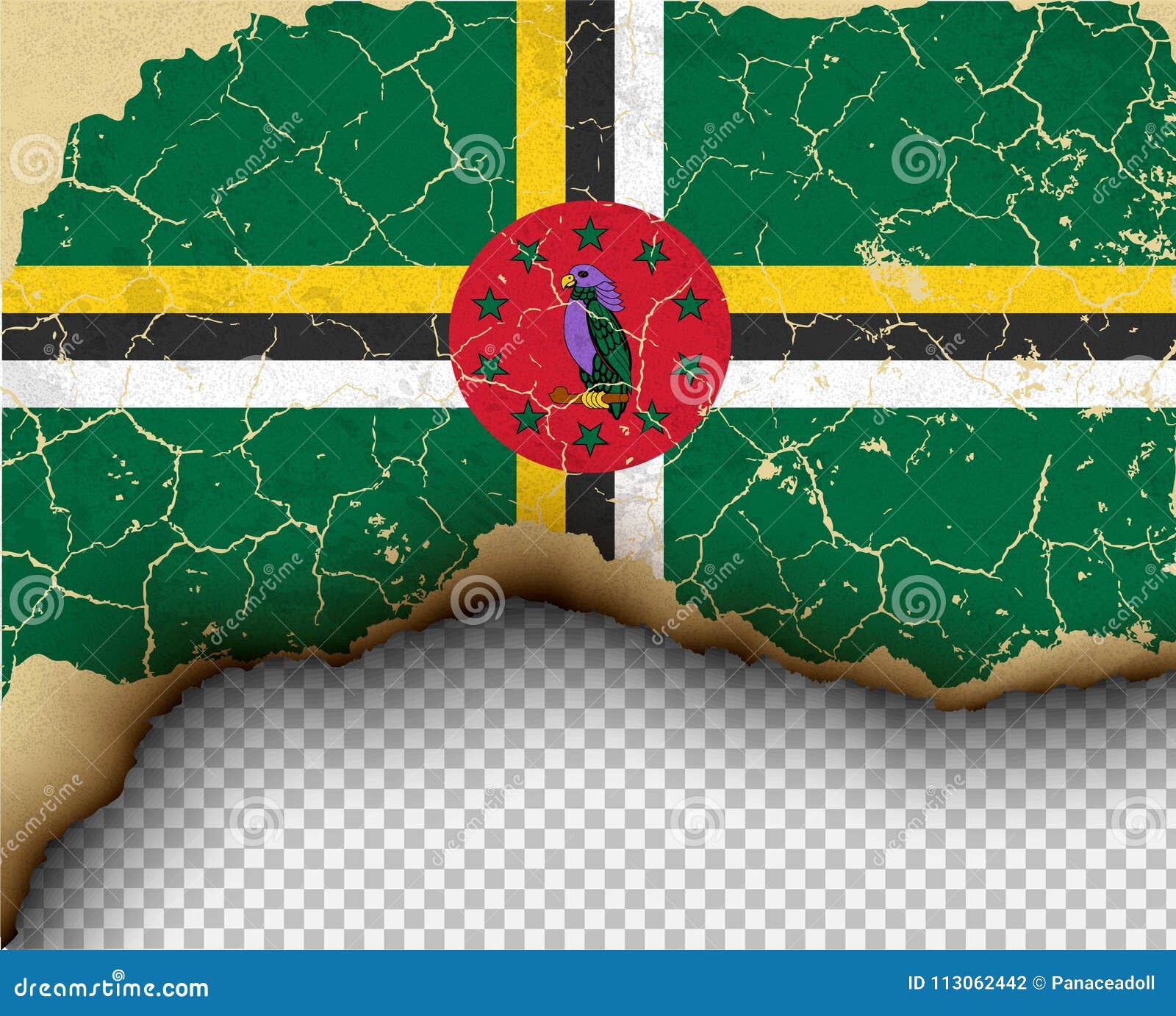 Ripped Flag Country Torn Paper Burning Stock Illustration ...