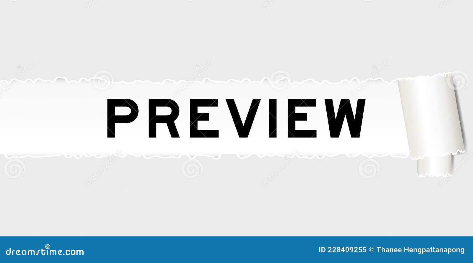 Ripped Gray Paper That Have Word Kaizen Under Torn Part Cartoon Vector ...