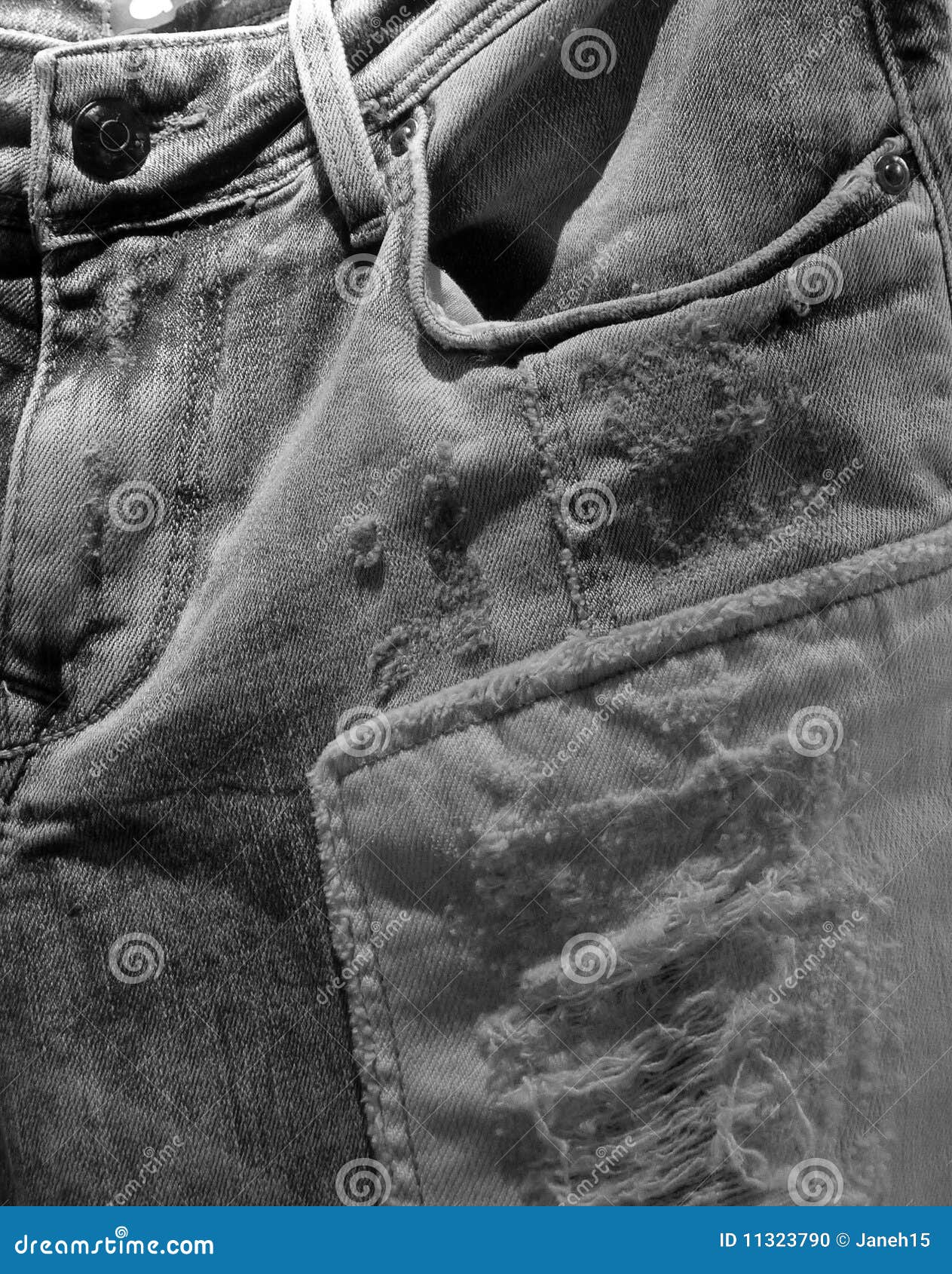 Ripped jeans stock photo. Image of creases, texture, ripped - 11323790