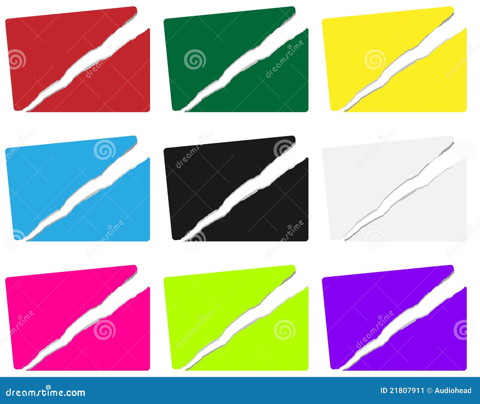 Ripped Labels stock vector. Illustration of blue, labels - 21807911