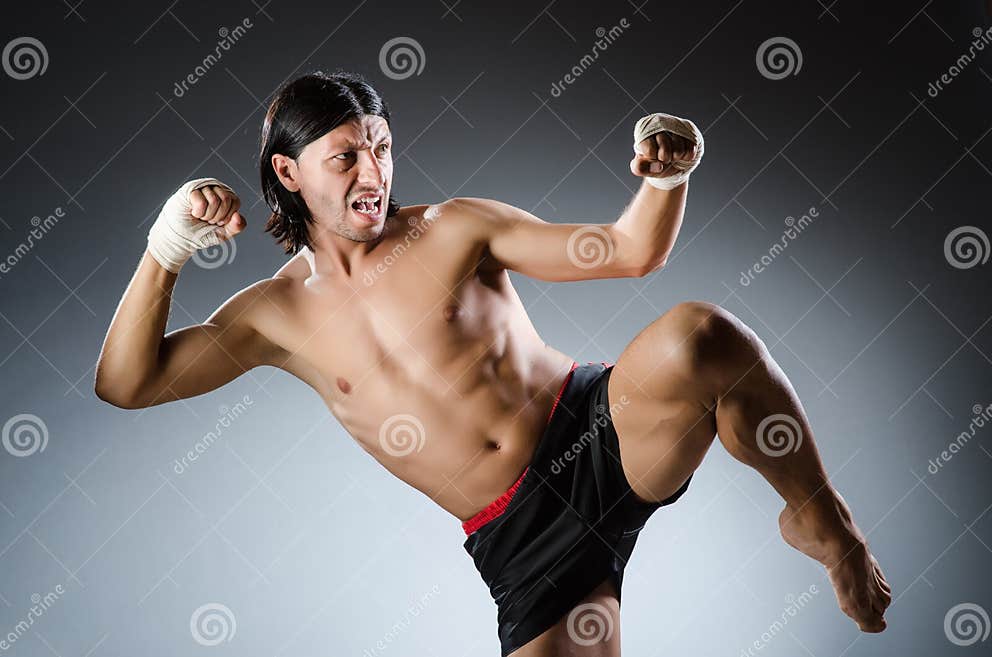 Ripped martial arts expert stock photo. Image of boxer - 42394802