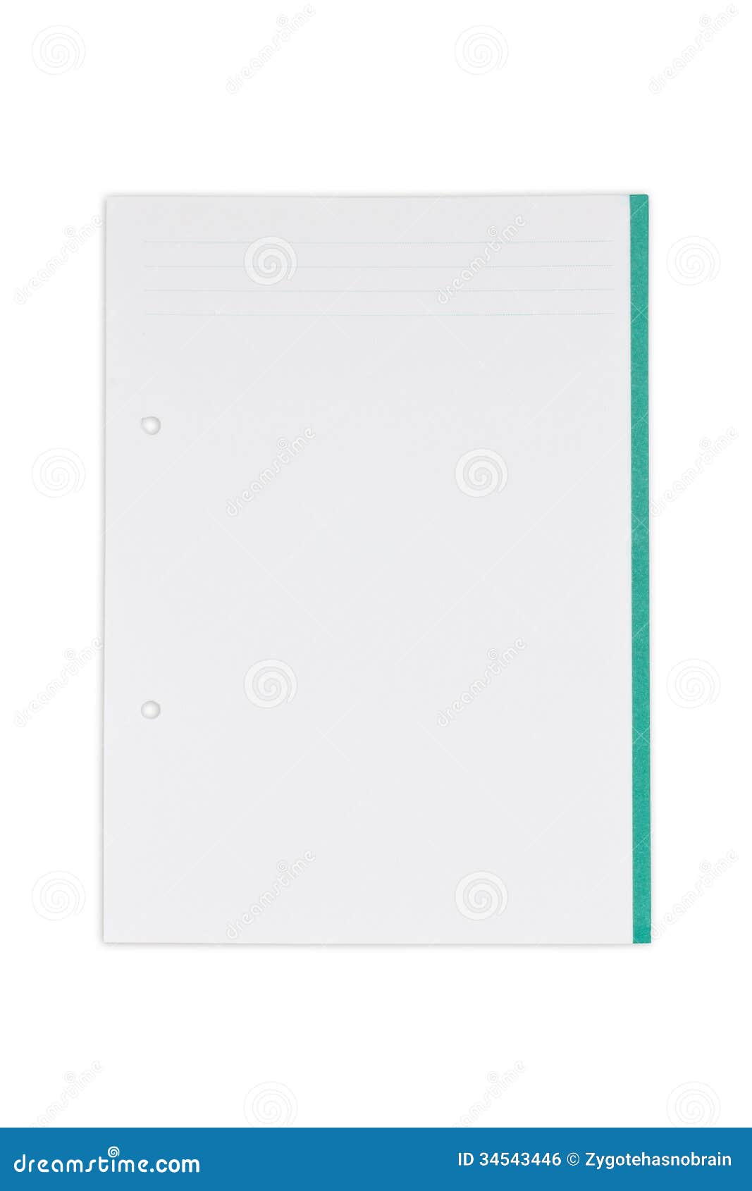 Ripped Off Paper from the Notebook. Stock Photo - Image of remember ...