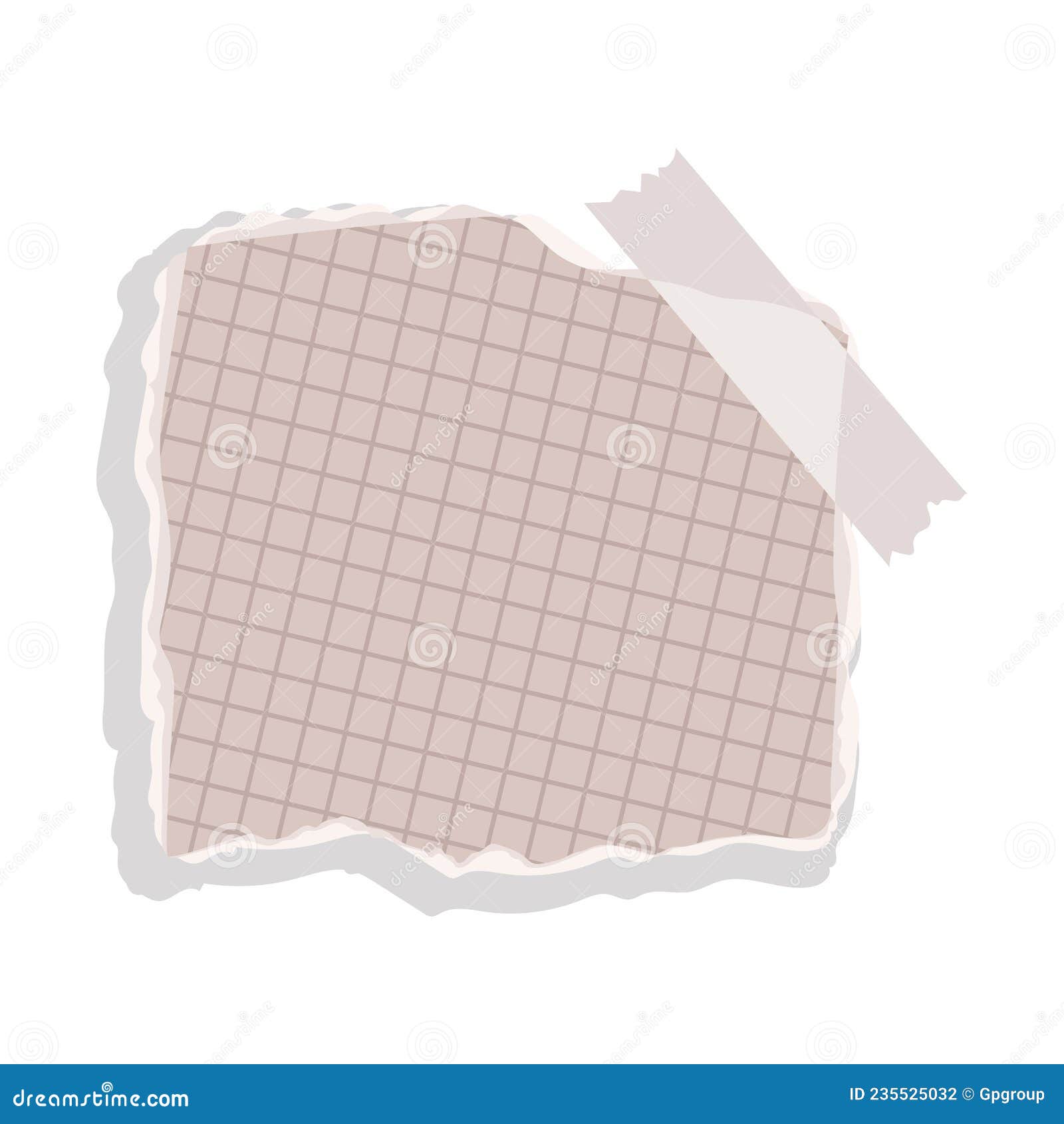 Ripped page design stock vector. Illustration of paper - 235525032