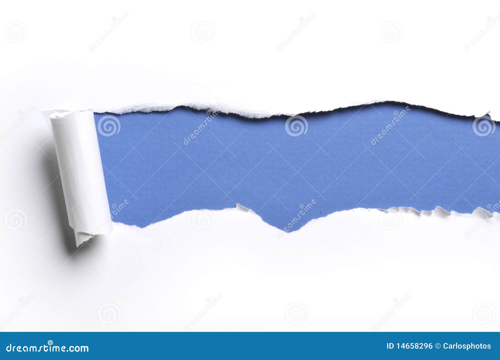 Ripped paper stock photo. Image of break, gray, parcel - 14658296
