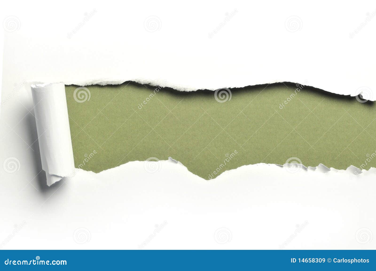 Ripped paper stock image. Image of puncture, card, bend - 14658309