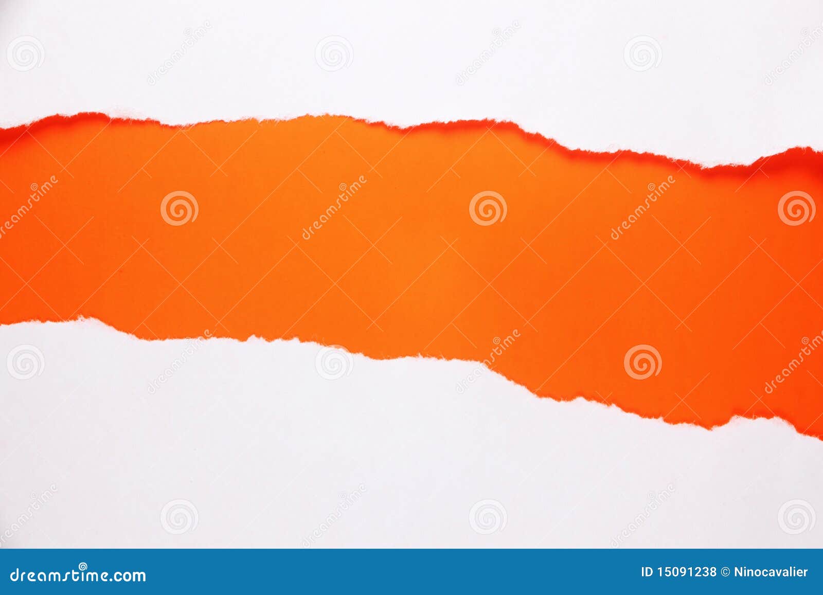 Ripped paper stock photo. Image of edge, break, space - 15091238
