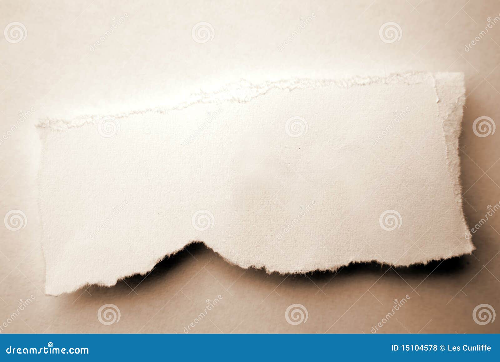 Ripped paper stock photo. Image of tear, memo, paper - 15104578