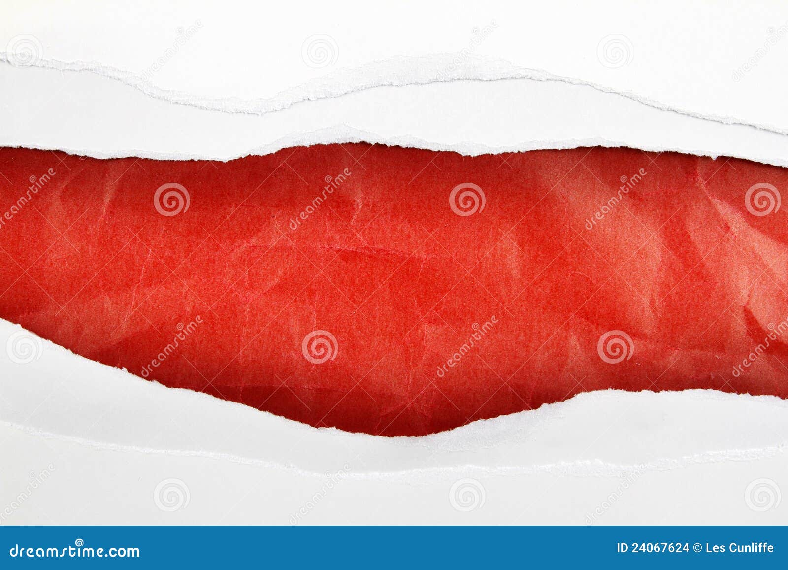 Ripped paper stock photo. Image of photograph, impact - 24067624