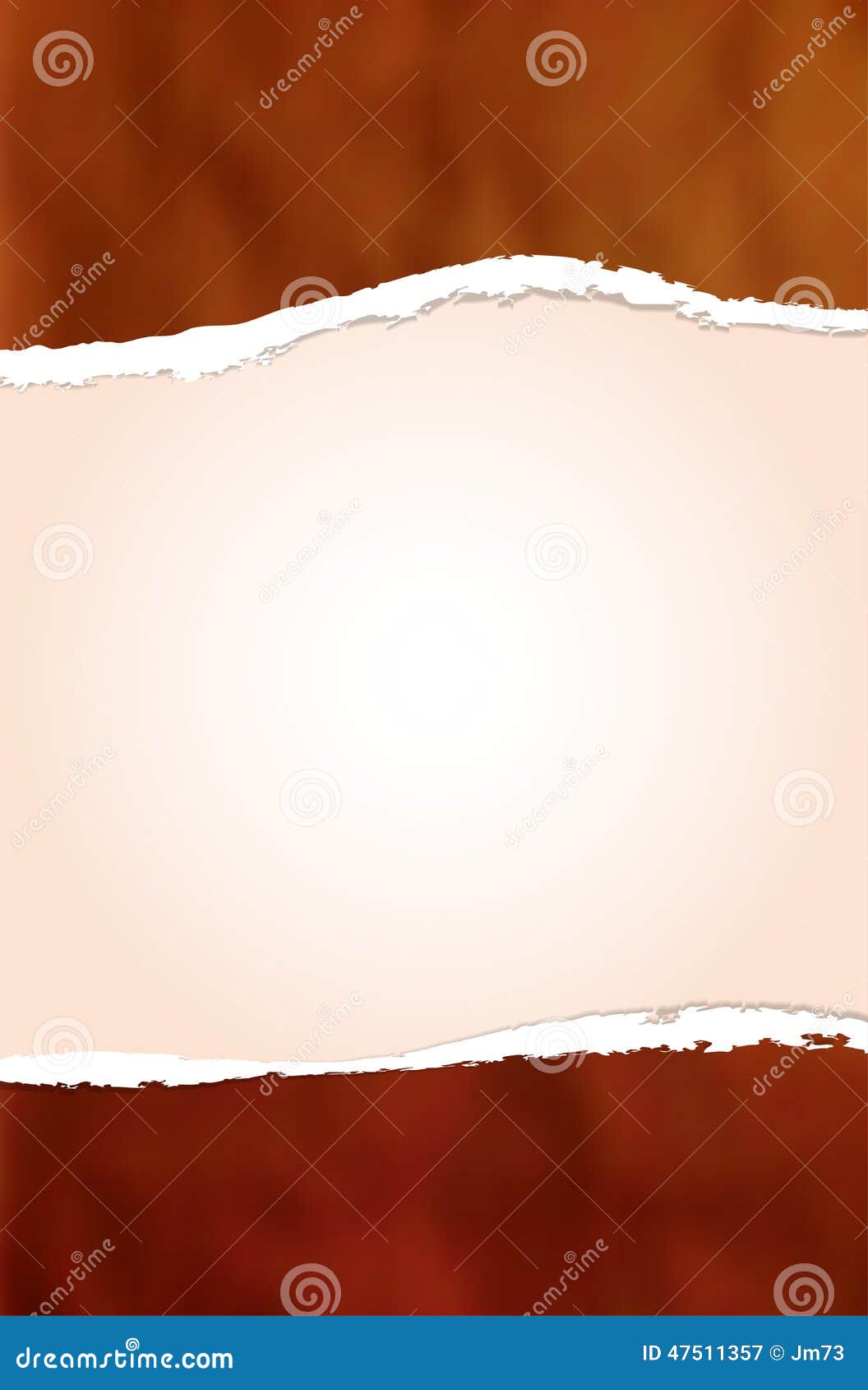 Ripped paper background stock vector. Illustration of blank - 47511357