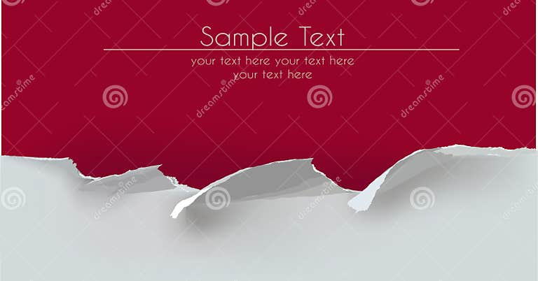Ripped paper background stock vector. Illustration of design - 40122282