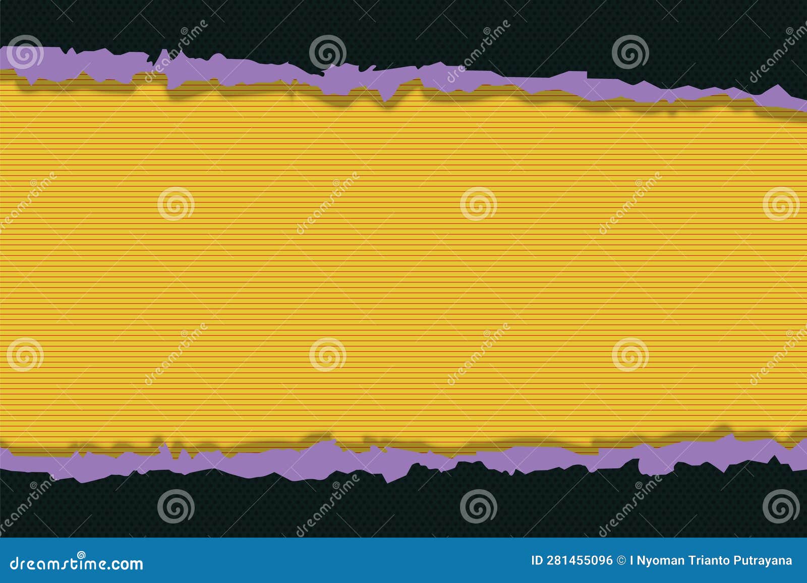 Ripped Paper Background. Stripes Lines Stock Illustration ...