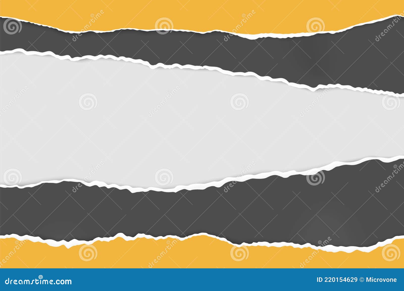 Ripped Paper Background. Torn Edge, Rip Papers Ornament. Edged Pieces ...