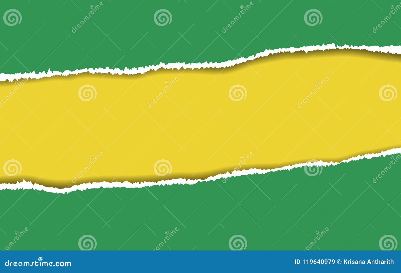 Ripped Paper Brazil Flag. Vector of Ripped Paper Stock Illustration ...