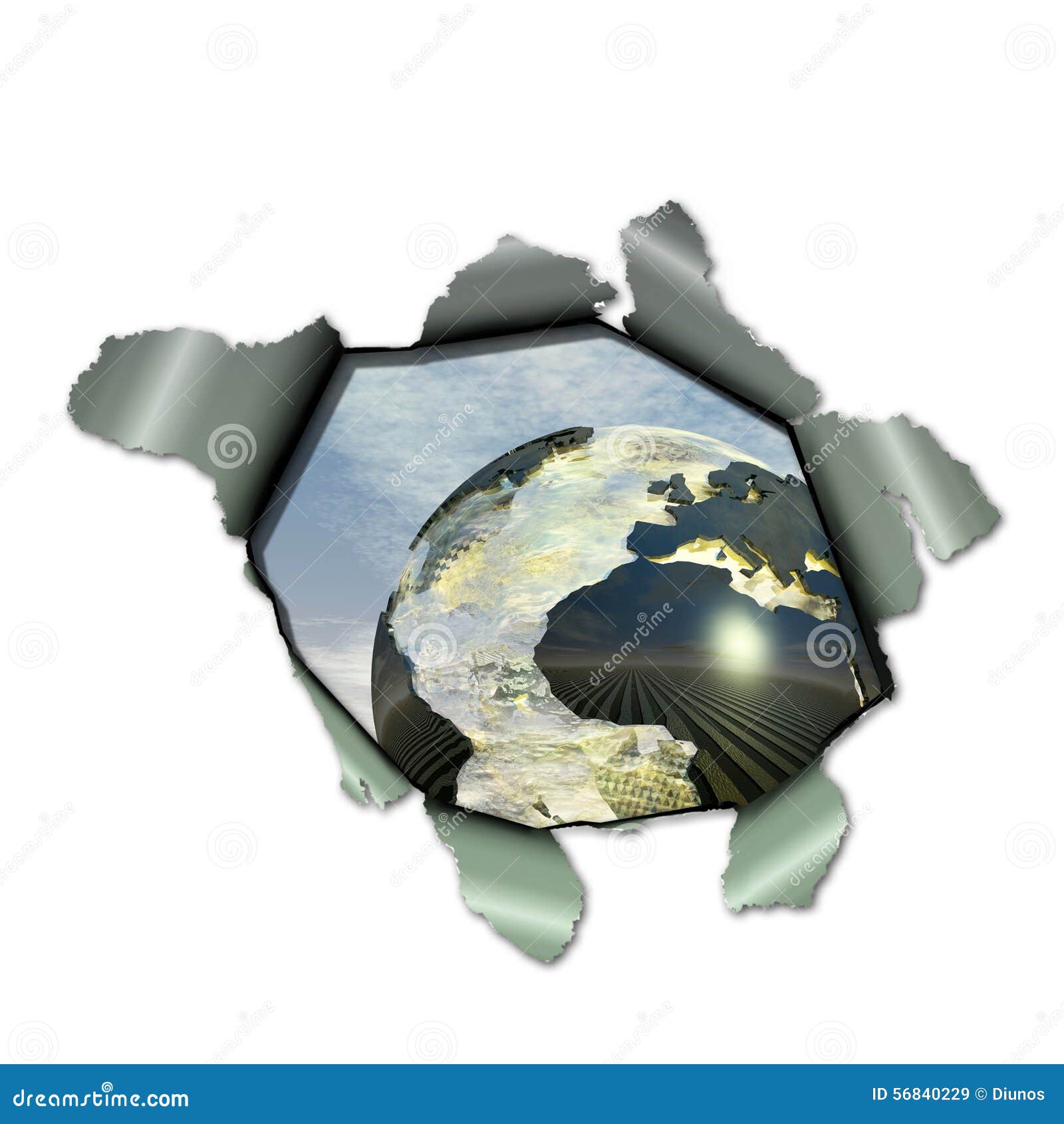 Ripped paper stock illustration. Illustration of steel - 56840229