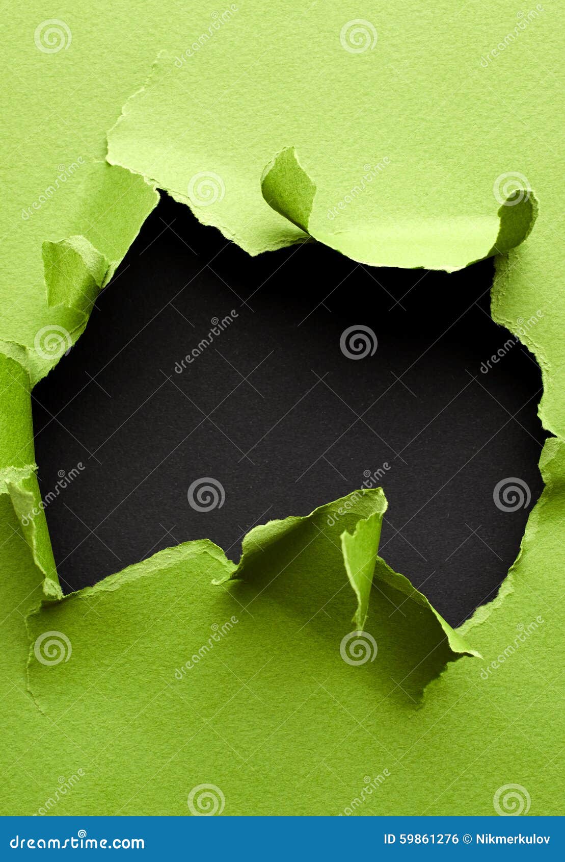 Ripped paper stock photo. Image of green, design, ragged - 59861276