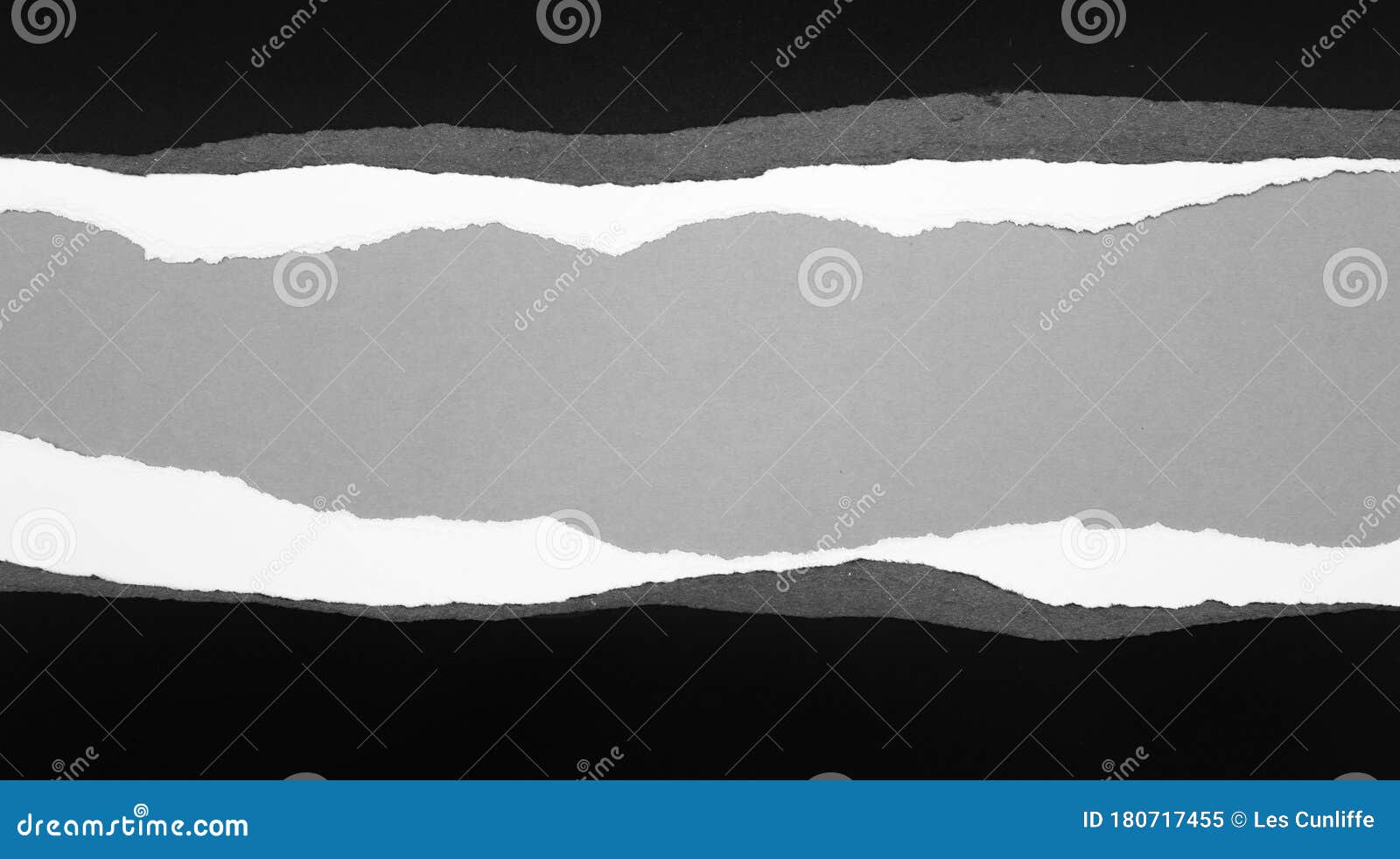 Ripped paper on grey stock image. Image of damage, cracked - 180717455