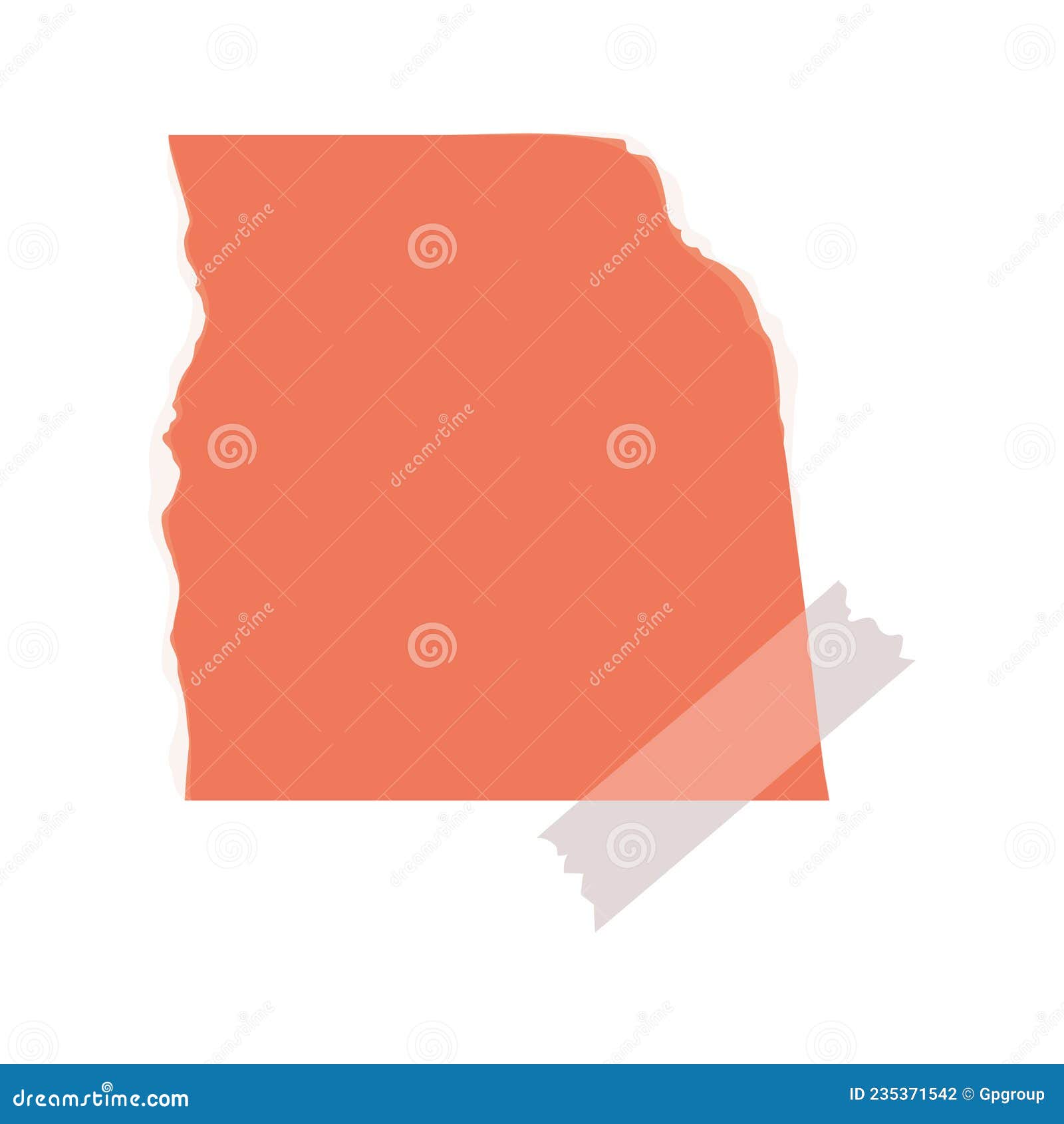 Ripped paper icon stock vector. Illustration of torn - 235371542