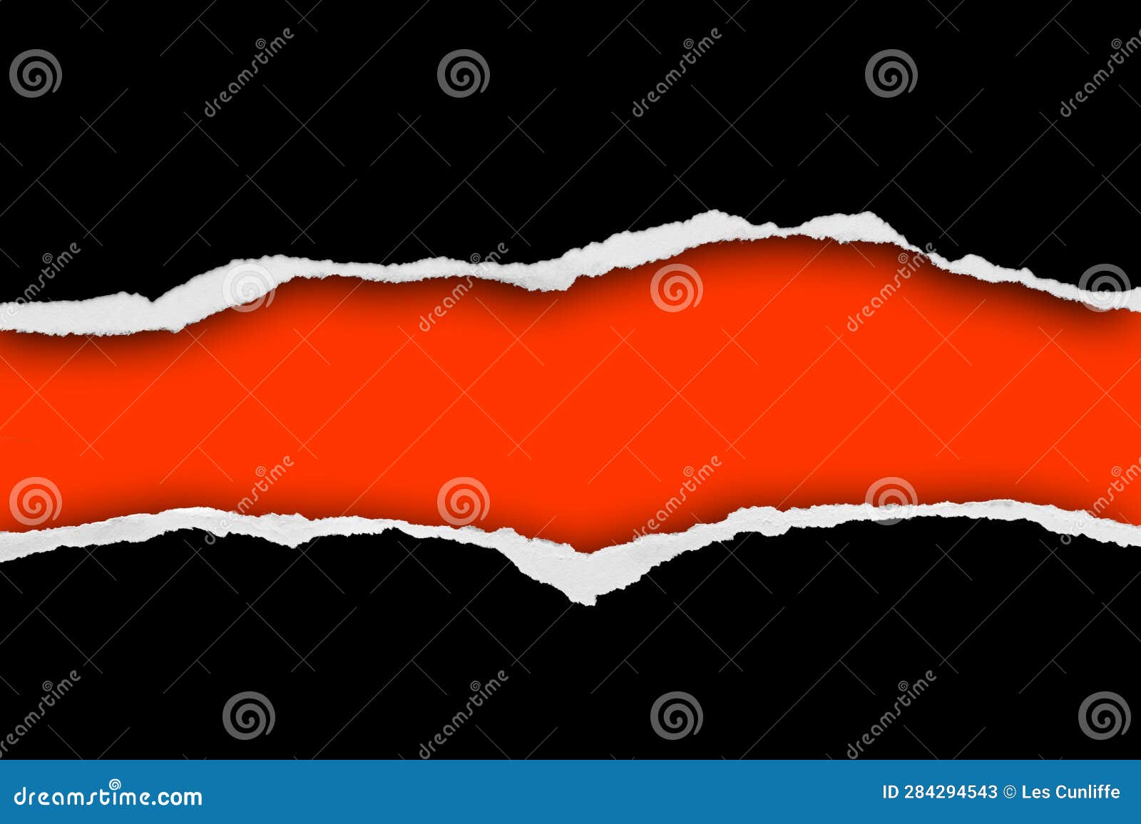 Ripped paper on orange stock image. Image of element - 284294543