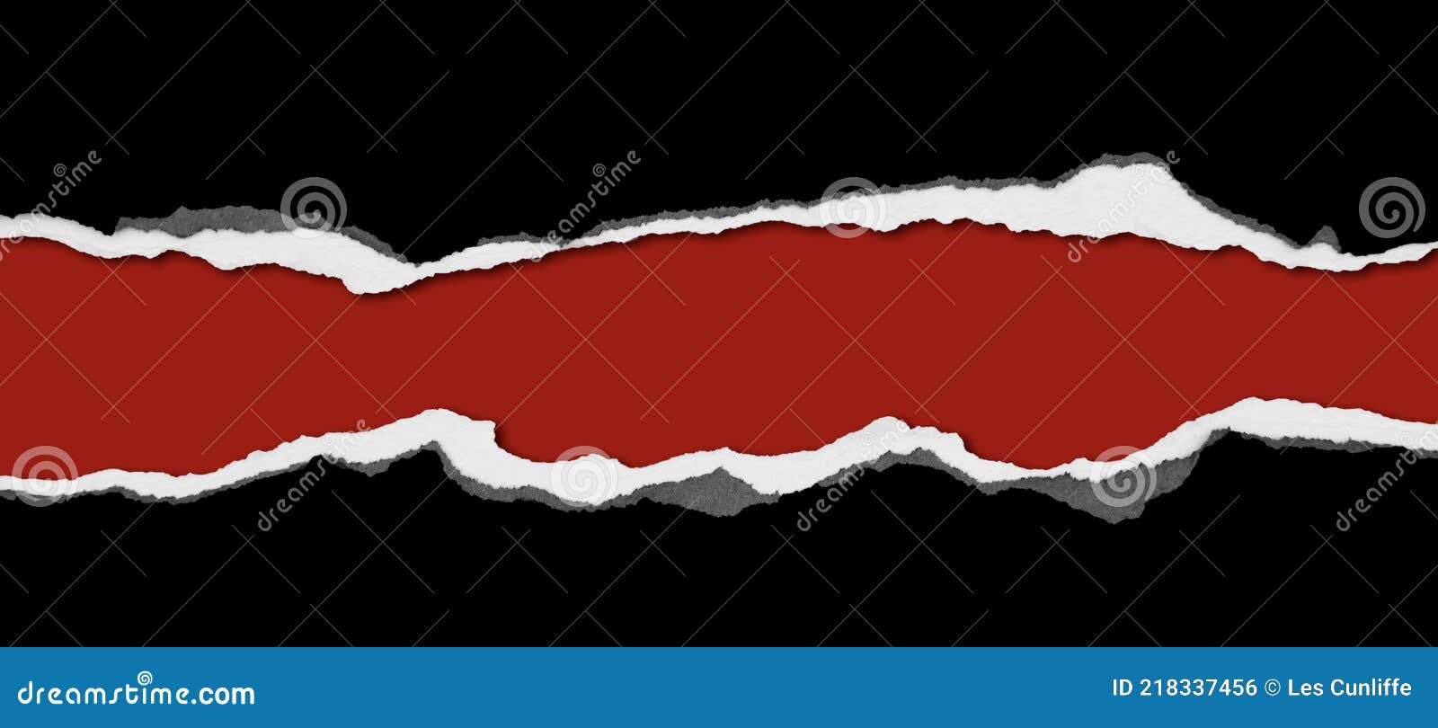 Ripped paper on red stock photo. Image of elementquot - 218337456