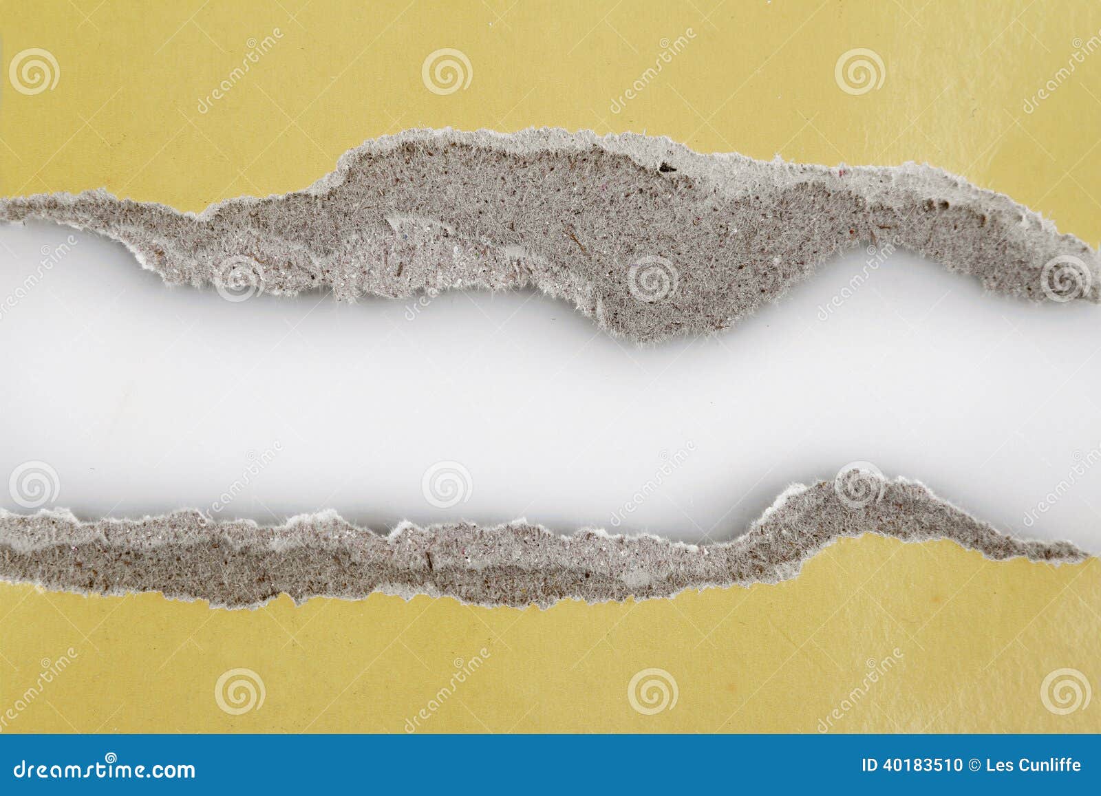 Ripped paper stock photo. Image of texture, advertising - 40183510