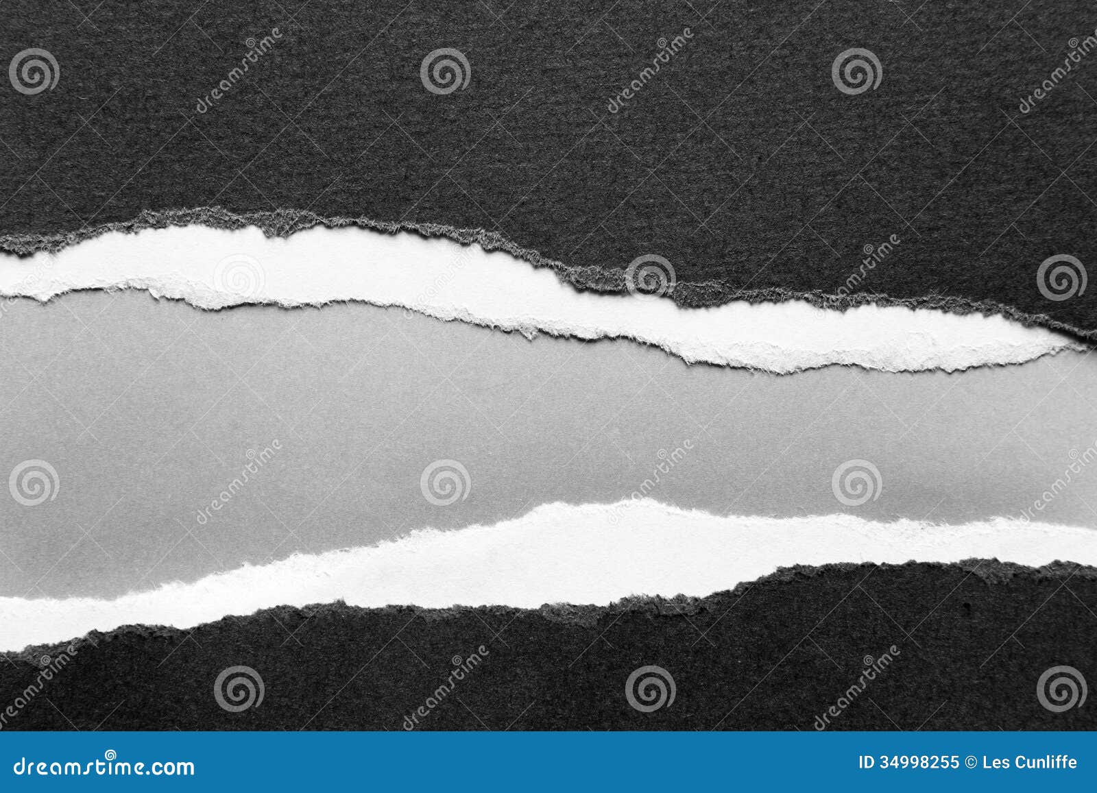 Ripped paper stock image. Image of blank, gray, page - 34998255