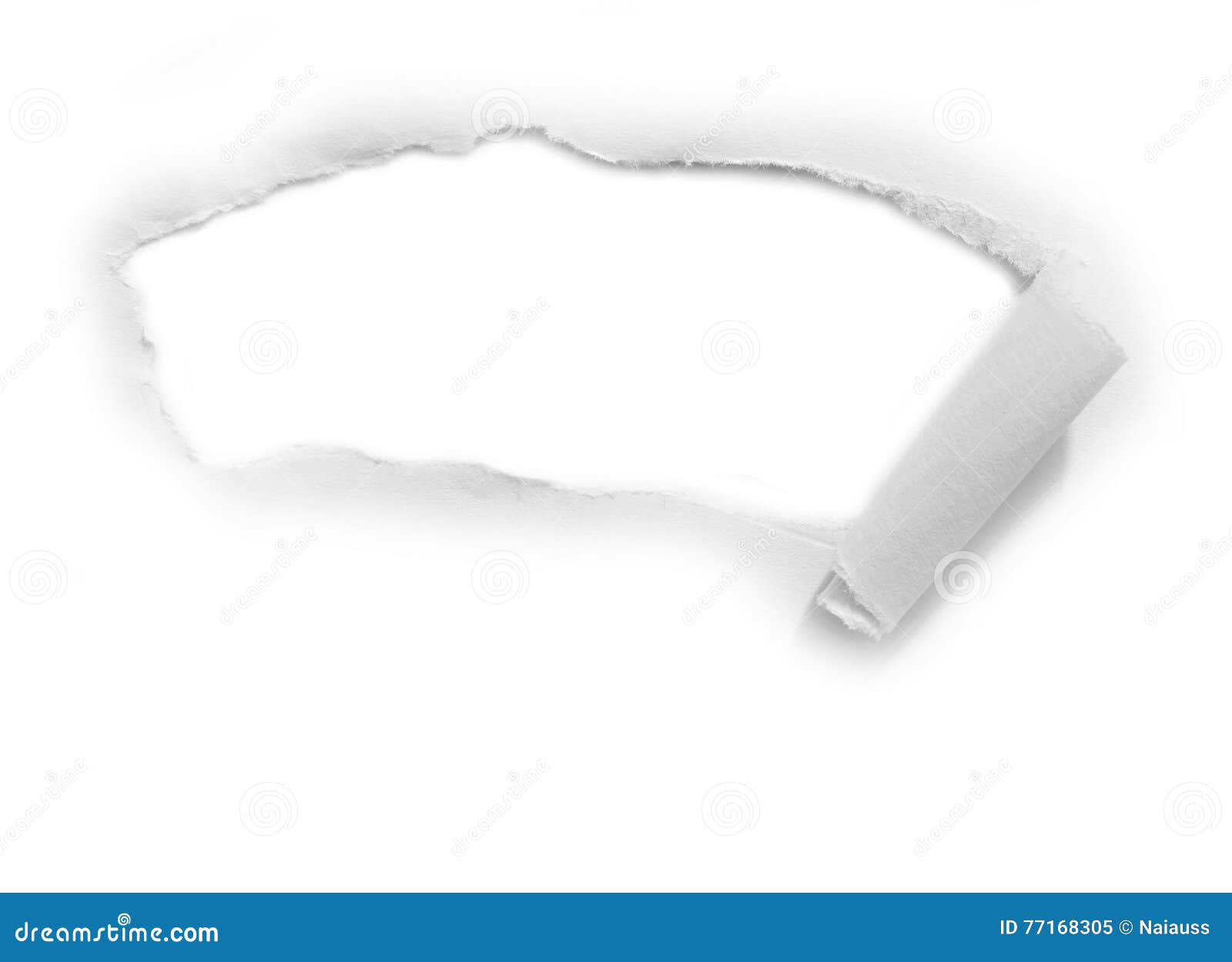 Ripped Paper and Torn Paper Stock Image - Image of material, graphic ...