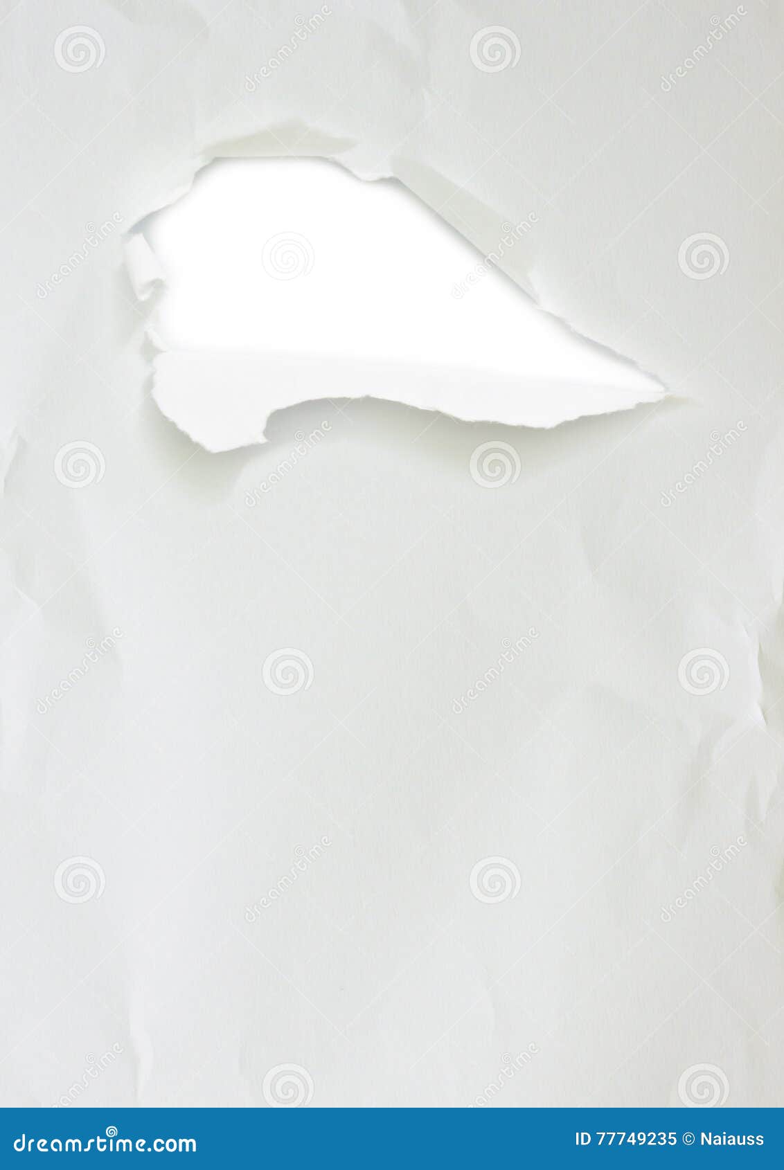 Ripped Paper and Torn Paper Stock Image - Image of ragged, ripped: 77749235