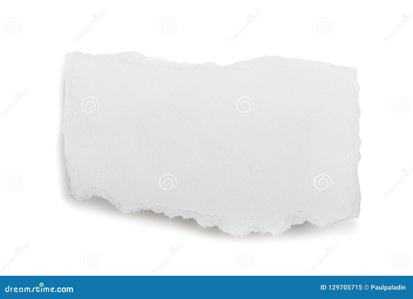 Ripped piece of paper stock image. Image of background - 129705715