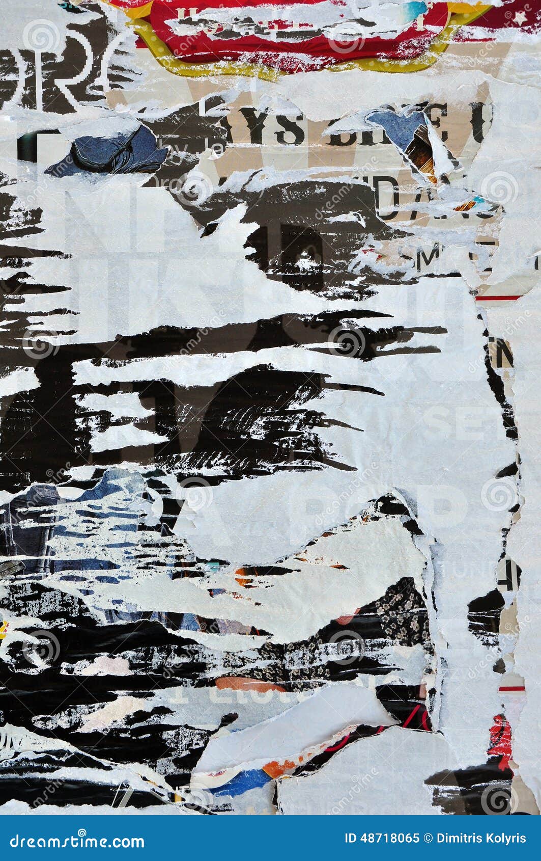 Ripped Posters Royalty-Free Stock Photo | CartoonDealer.com #137580423