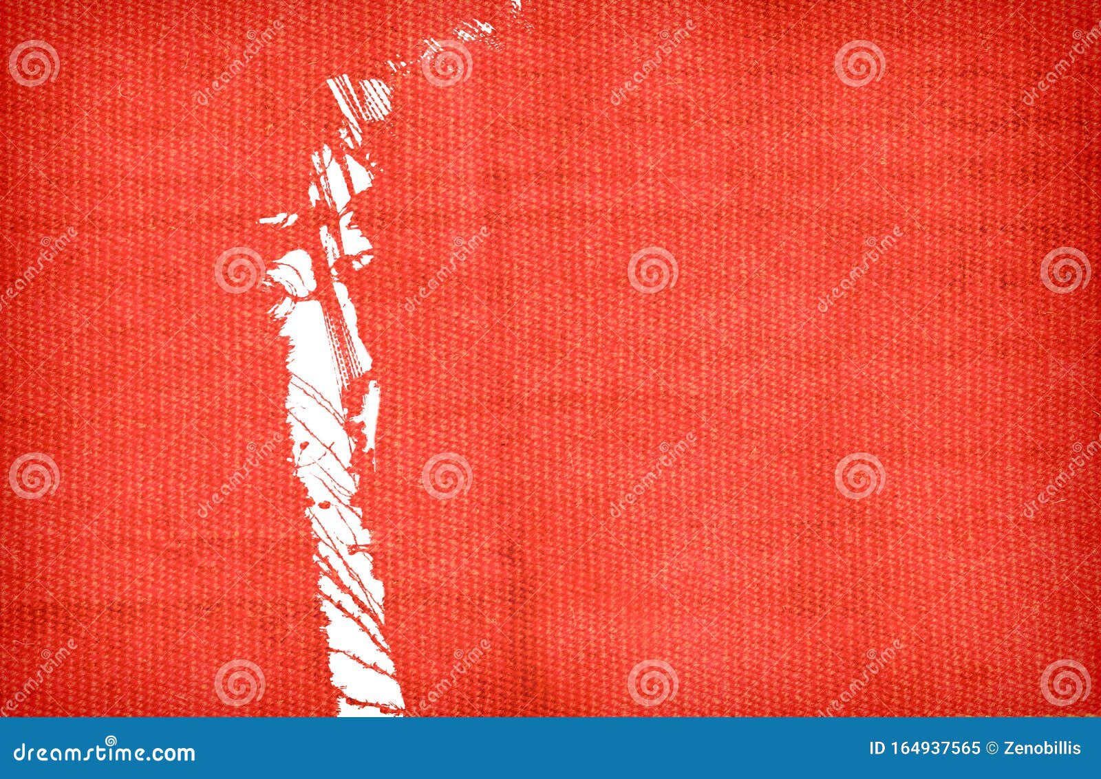 Ripped Red Wool Cloth. Copy Space Stock Image - Image of copy, banner ...