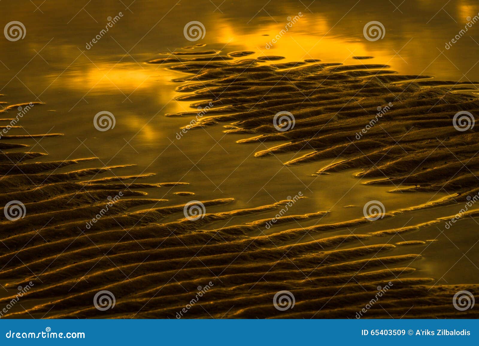 Ripped sand beaches stock image. Image of nature, ripple - 65403509