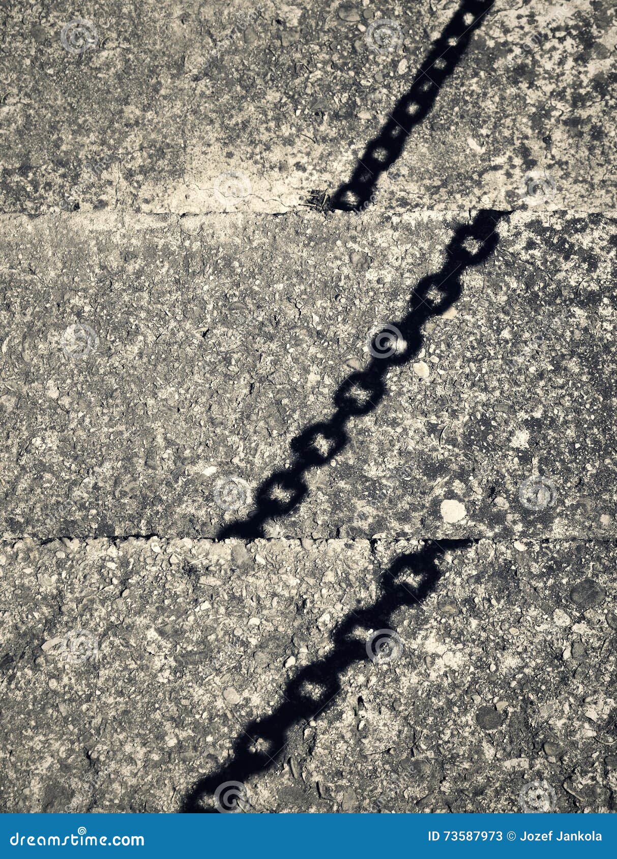 Ripped Shadow Chains on Concrete Stairs Stock Image - Image of dungeon ...