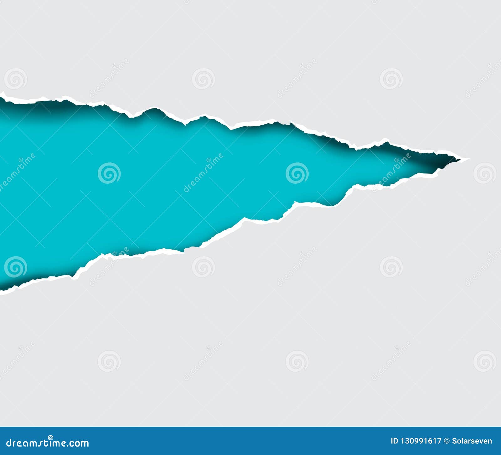 Ripped Sheet of Paper Vector Stock Vector - Illustration of note, split ...