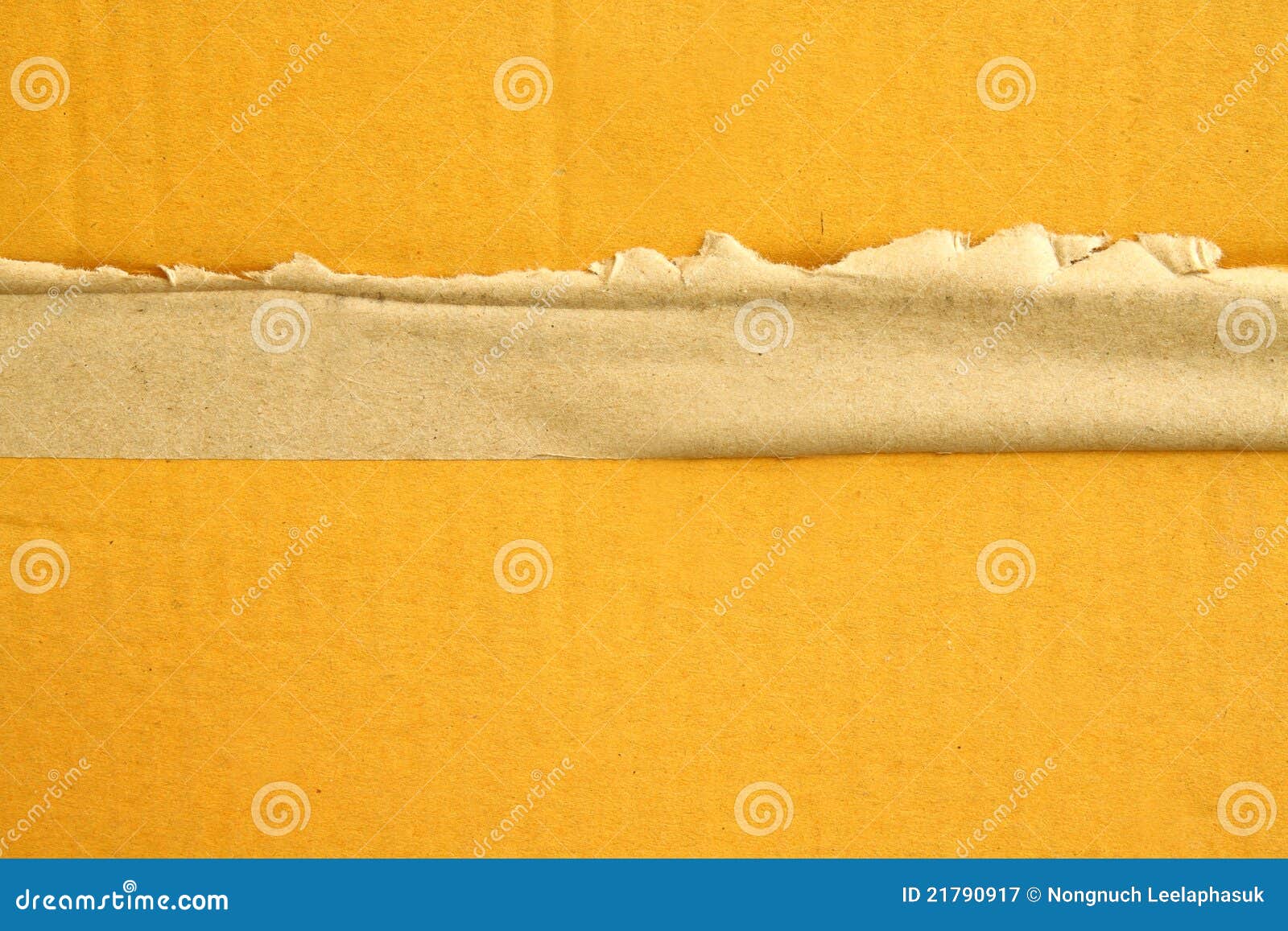 Ripped Tape on Corrugated Paper Stock Image - Image of break, copyspace ...