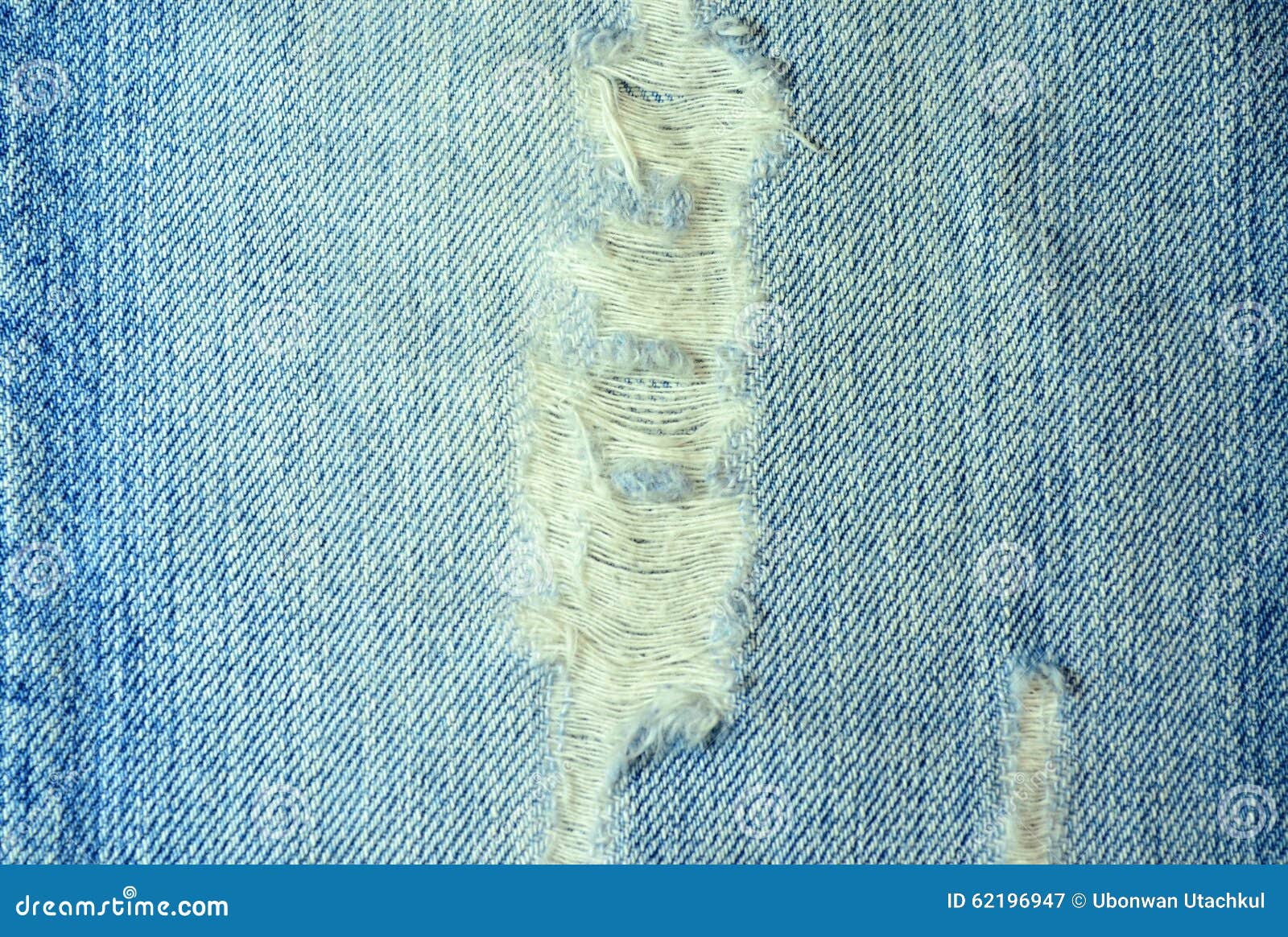 Ripped torn jeans stock image. Image of denim, cloth - 62196947