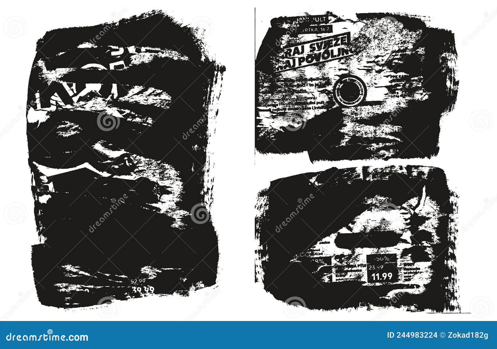 Ripped & Torn Paper Background Grunge Punk Style High Detail Abstract ... Ripped & Torn Paper Background Grunge Punk Style High Detail Abstract ...